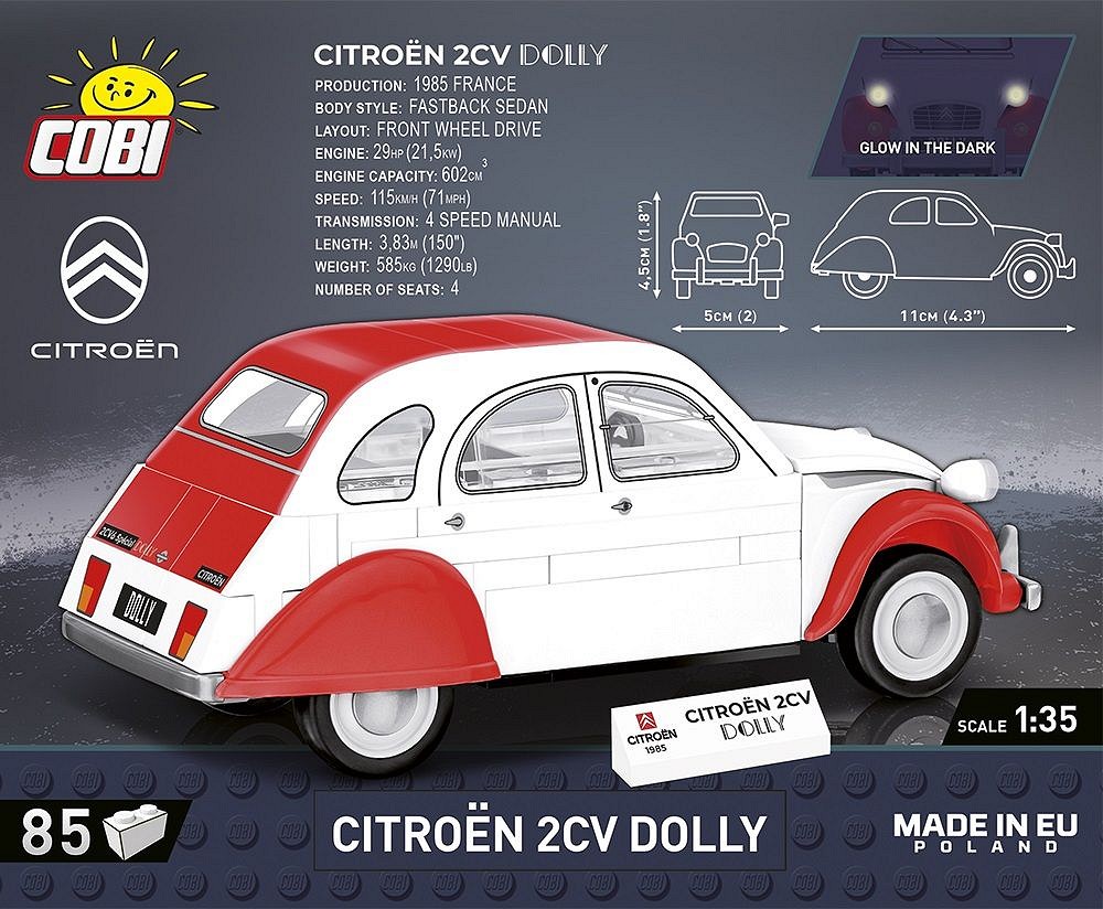 Citroen 2CV Dolly (COBI-24513) \ Youngtimer Collection \ Cobi.eu
